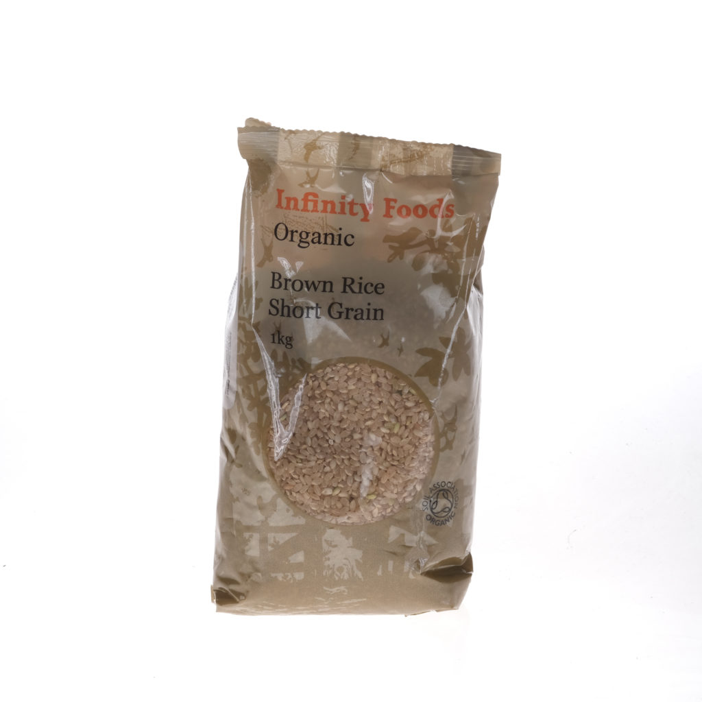 Infinity Short Grain Brown Rice 1kg - Cowdray Estate