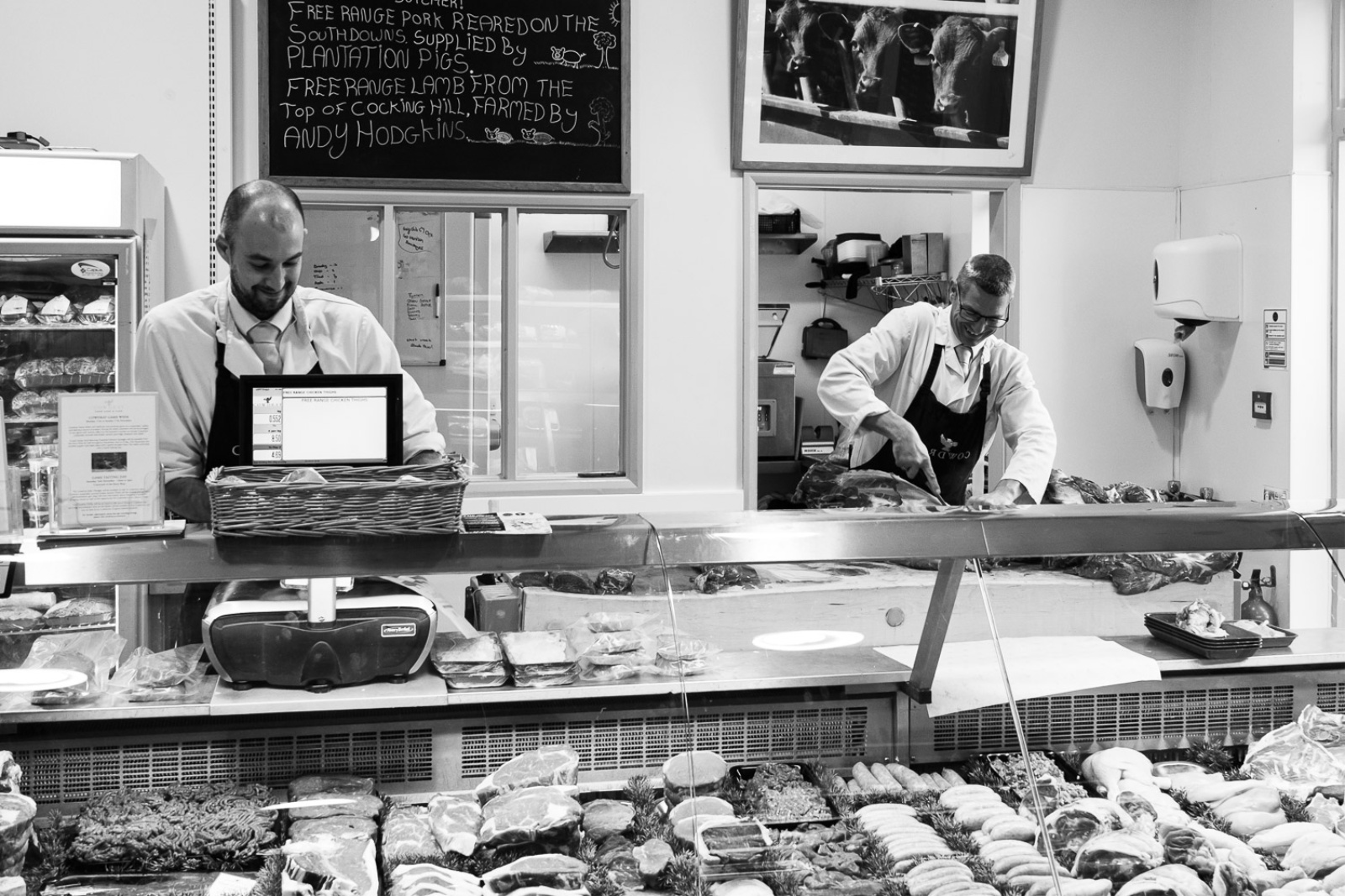 Steve Page, Head Butcher at Cowdray Farm Shop - Cowdray Estate