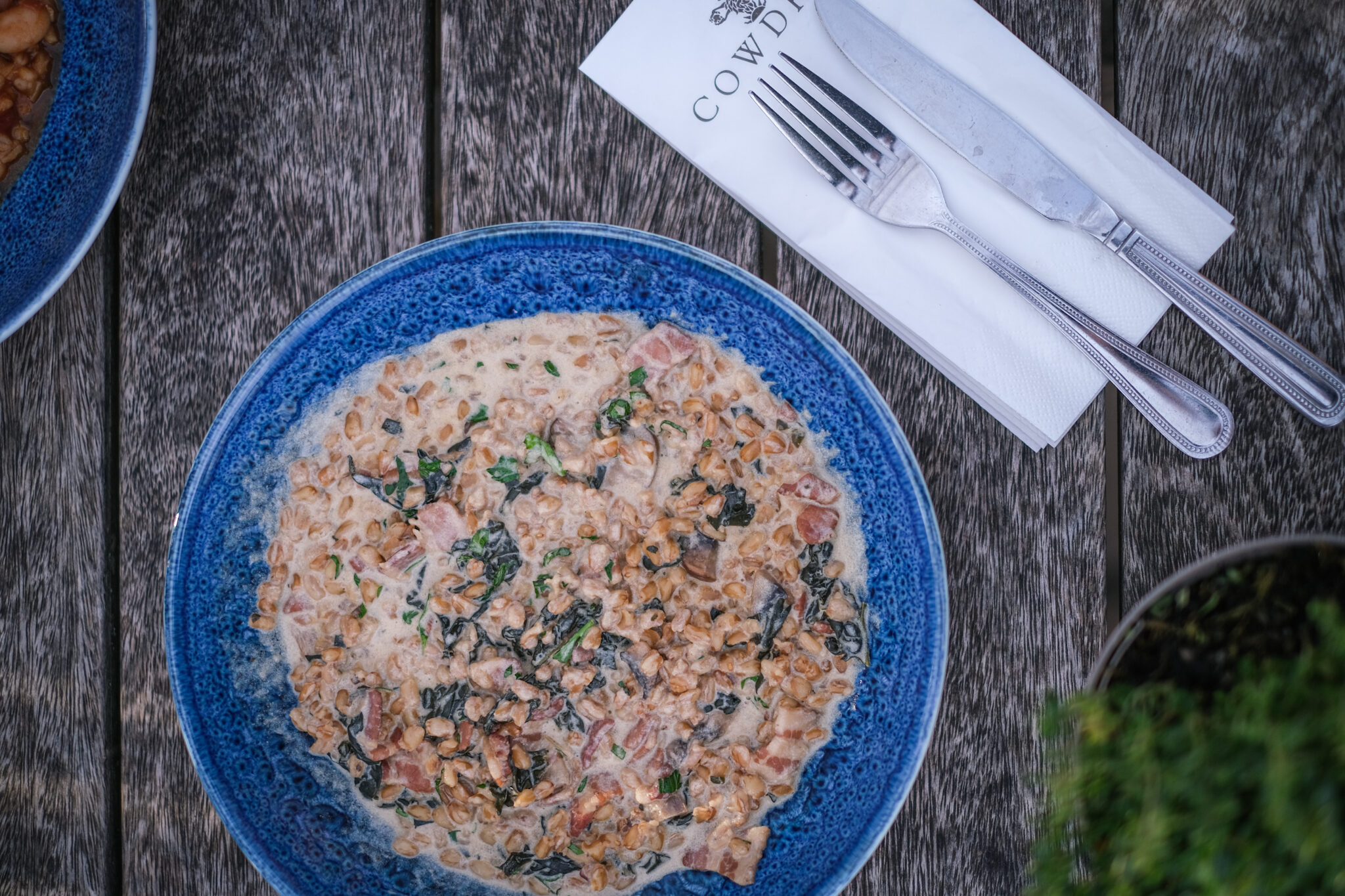 Smoky Bacon & Spelt Risotto - Cowdray Estate