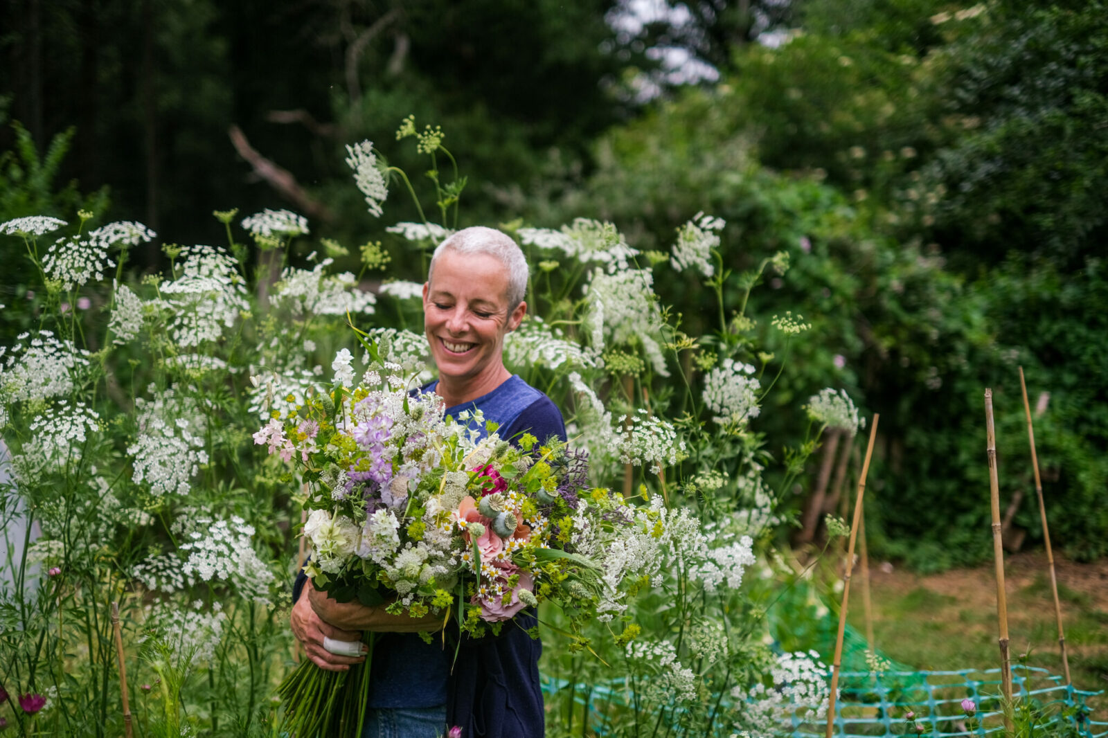 British Flowers Week with Kate Owens of Verdley Flowers - Cowdray Estate
