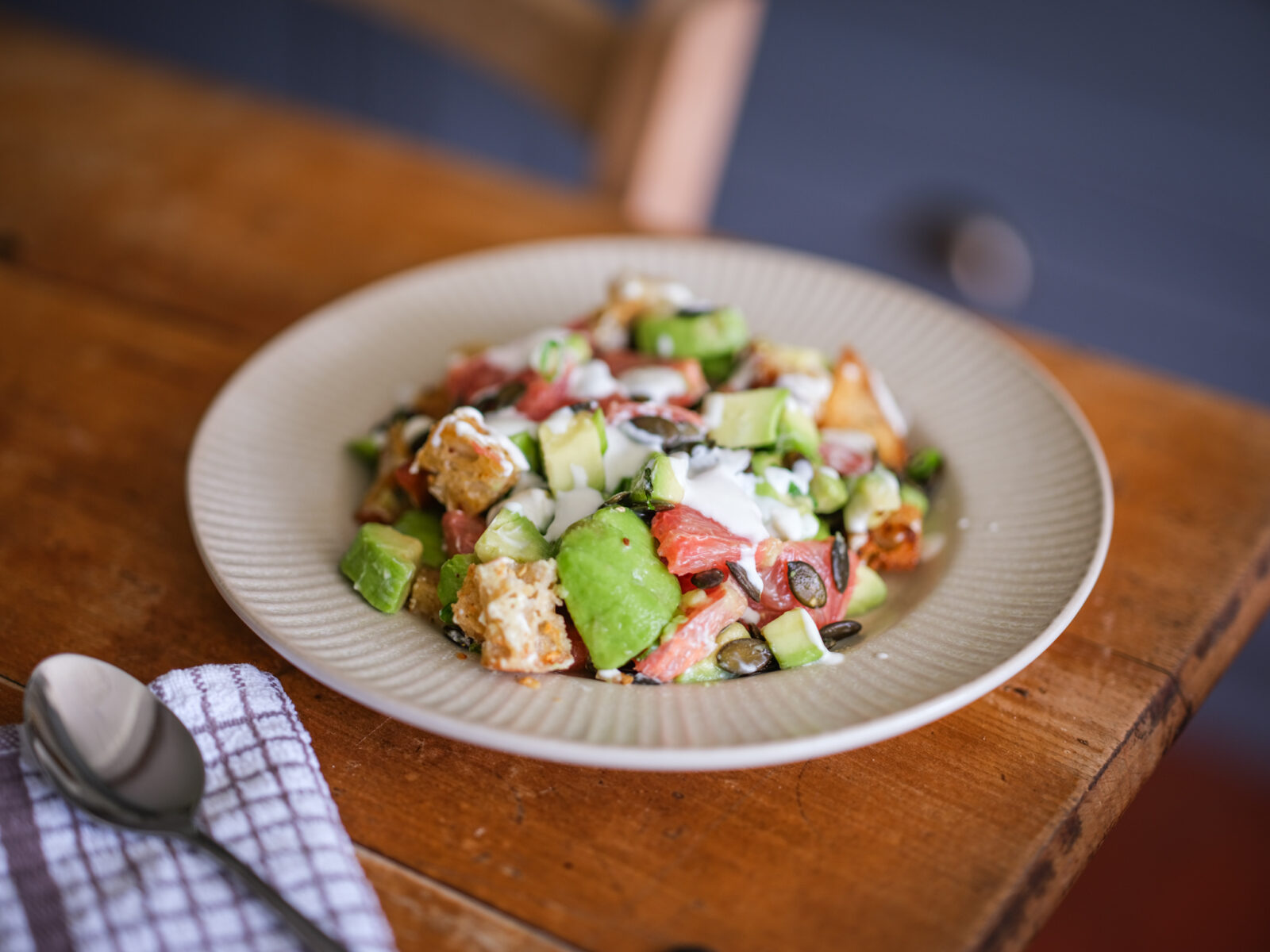 Avocado & Pink Grapefruit Salad - Cowdray Estate